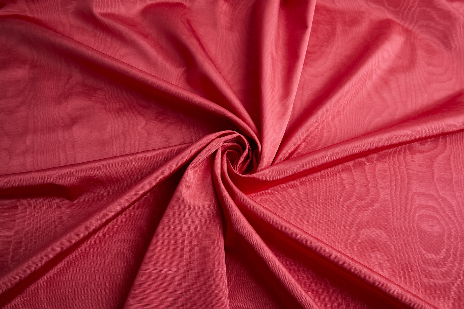 Limited Stock Moire Grosgrain - Cherry Red - Buy Fabric - Worldwide ...